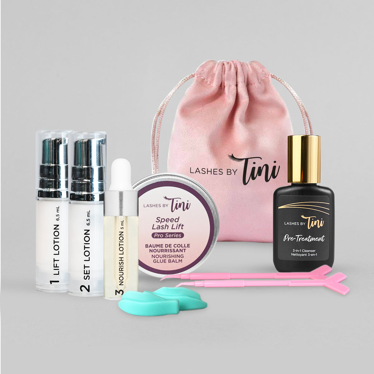Speed Lash Lift Pro Series - Ensemble Complet – Lashes by Tini